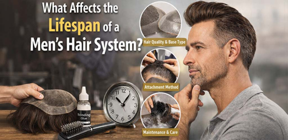 What Factors Affect the Lifespan of a Men’s Hair System? – TopUnique Hair