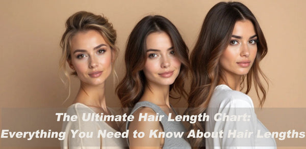 The Ultimate Hair Length Chart: Everything You Need to Know About Hair ...