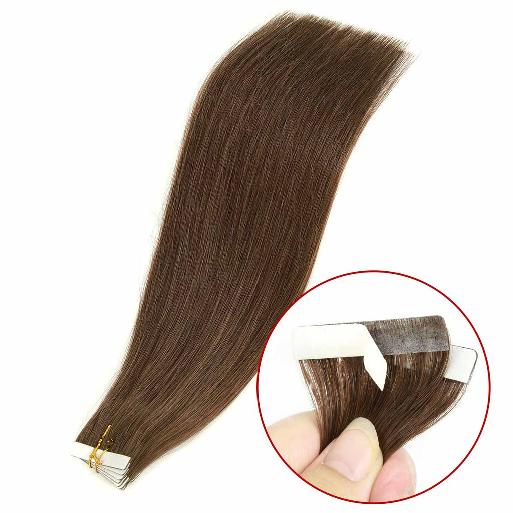 TUEX35 Remy Hair Injected Tape In Hair Extensions | Seamless Tape In ...