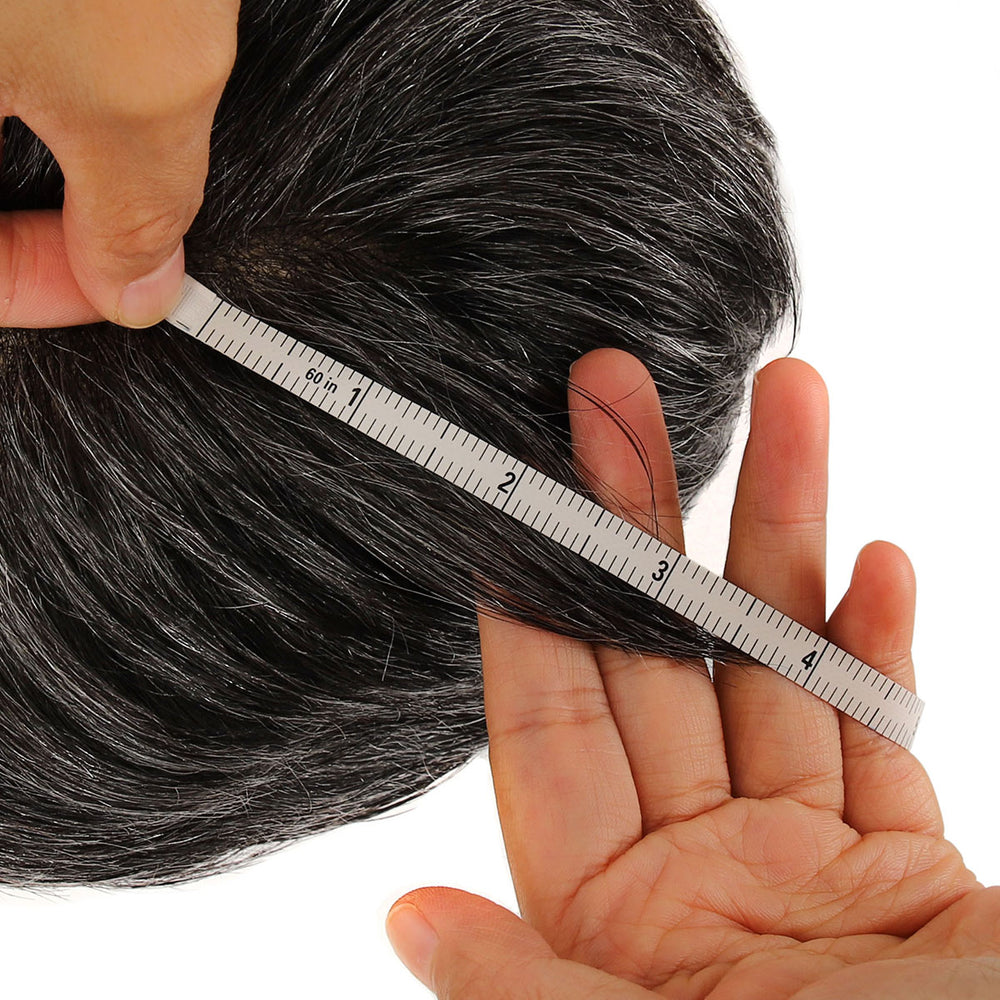 TUL08 Hair System Men | Lace & Skin Hybrid | TopUnique – Top Unique Hair