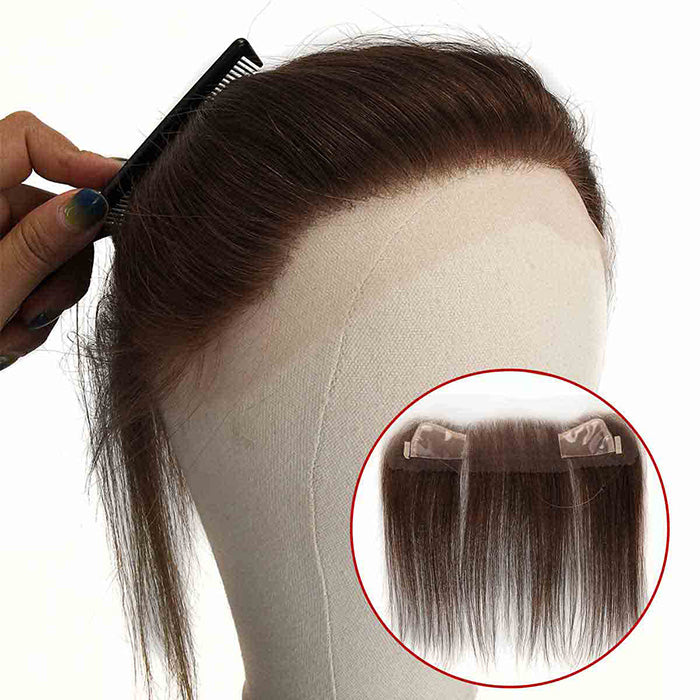 TUW20 Lace with Skin Women Frontal | Hair Patch For Women Receding Hai ...